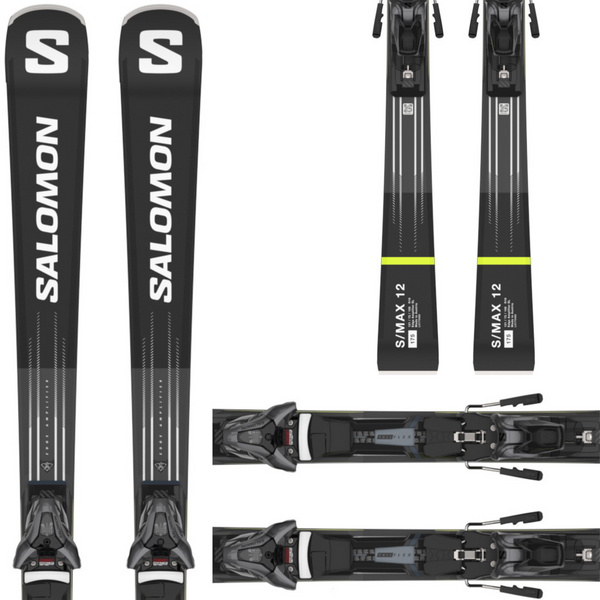 NARTY SALOMON S/MAX 12 + Z12 GW F80 2024 | Narty Kraków