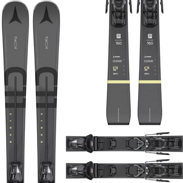 DAMSKIE NARTY ATOMIC CLOUD C11 WB + Atomic M 10 GW 2022 | Narty Kraków