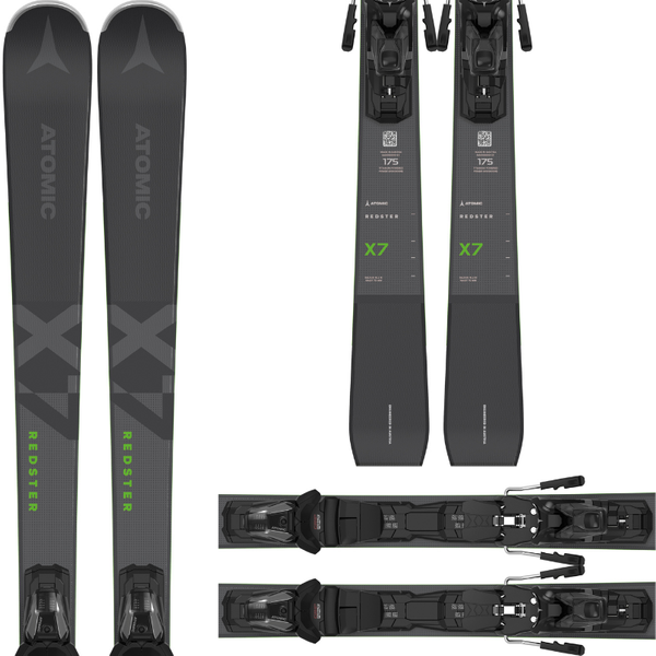 NARTY ATOMIC REDSTER X7 + Atomic M12 GW 2023 | Narty Kraków