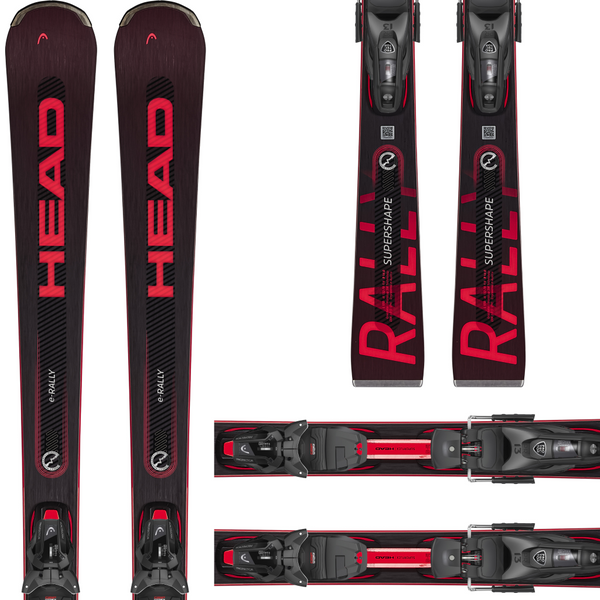 NARTY HEAD SUPERSHAPE E-RALLY + PROTECTOR PR 13 GW 2024 | Narty Kraków