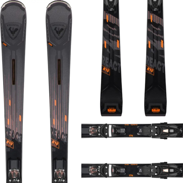 NARTY ROSSIGNOL REACT 10 TI + NX12 2023 | Narty Kraków