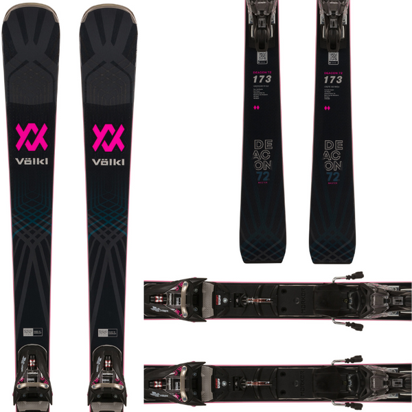 NARTY VOLKL DEACON 72 MASTER + Marker XCOMP 16 GW 2024 | Narty Kraków