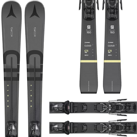 DAMSKIE NARTY ATOMIC CLOUD C11 WB + Atomic M 10 GW 2022 | Narty Kraków